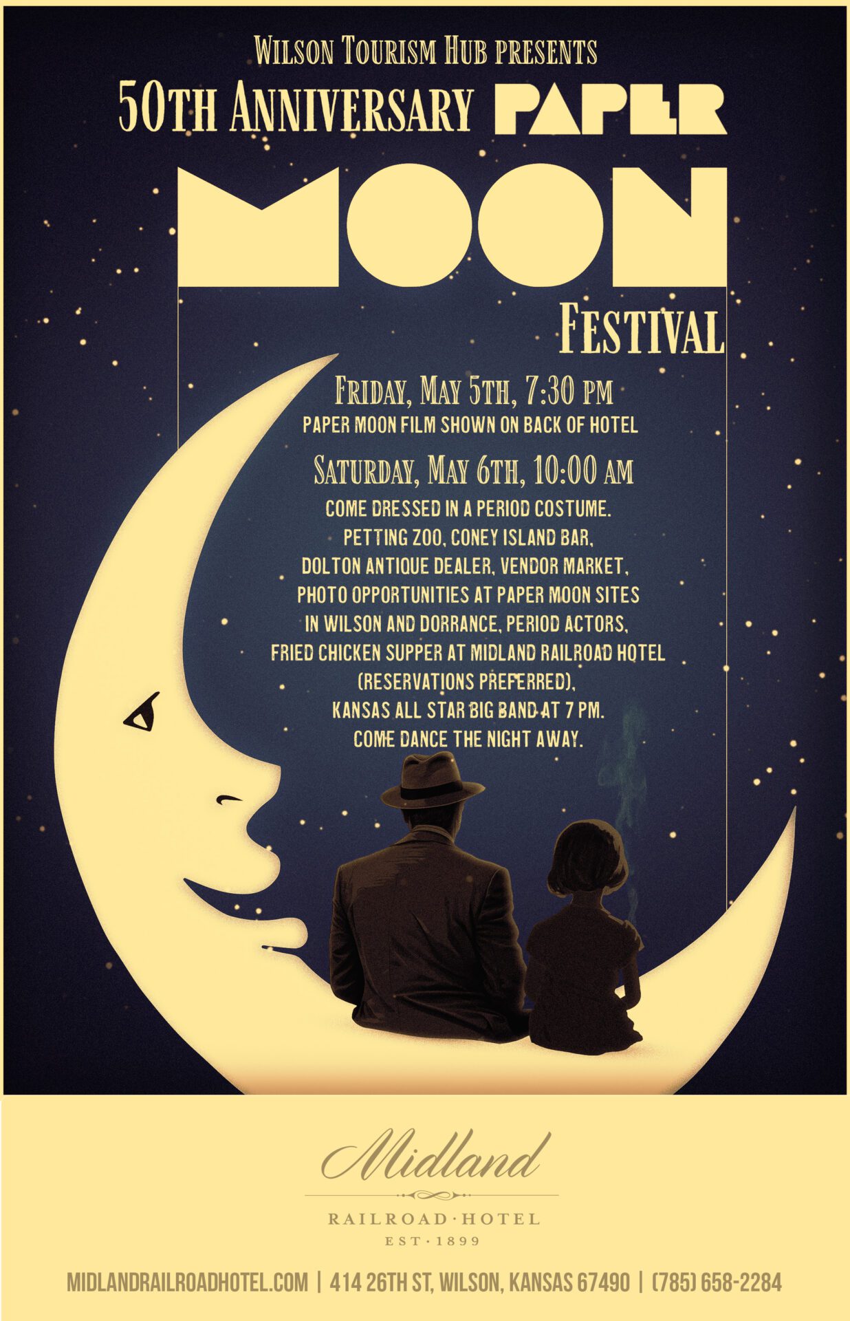 Paper Moon 50th Anniversary Festival - Wilson Tourism Hub